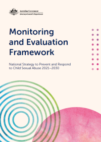 Monitoring and evaluation | National Office for Child Safety